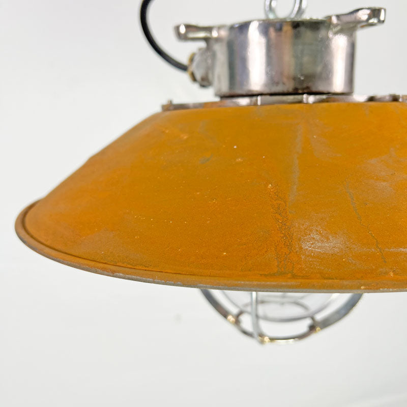 Rusted Industrial Pendant Light |– Loomlight