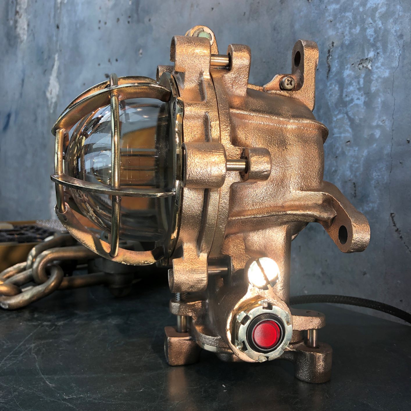 Steampunk Lamp | Vintage Industrial Lighting– Loomlight