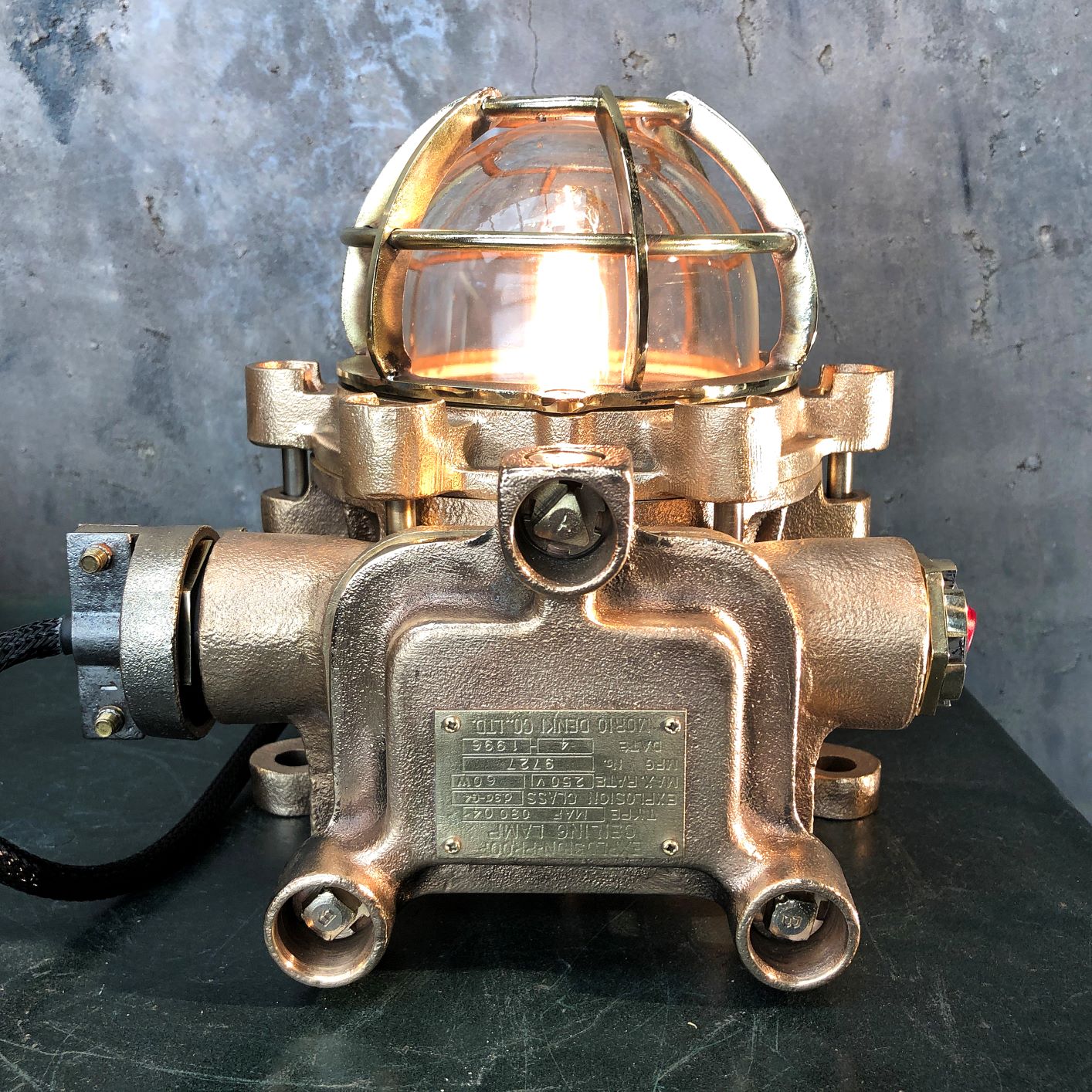Steampunk Lamp | Vintage Industrial Lighting– Loomlight