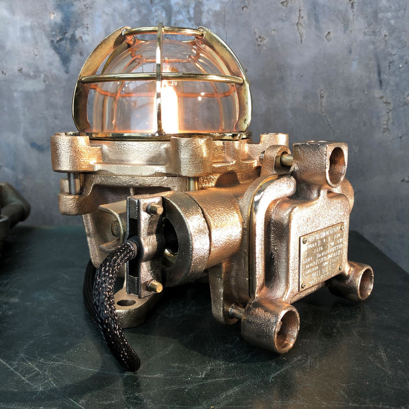Steampunk Lamp | Vintage Industrial Lighting– Loomlight