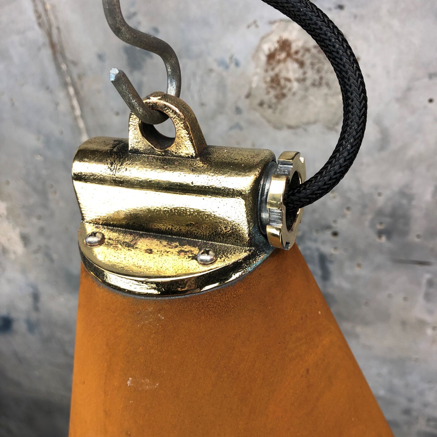 Rusty Ceiling Light | Vintage Industrial Lighting– Loomlight