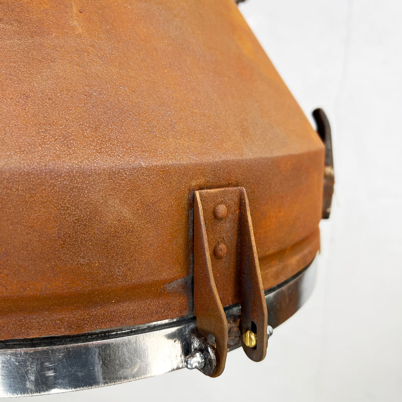 Rusted Ceiling Light | Vintage Industrial Lighting– Loomlight