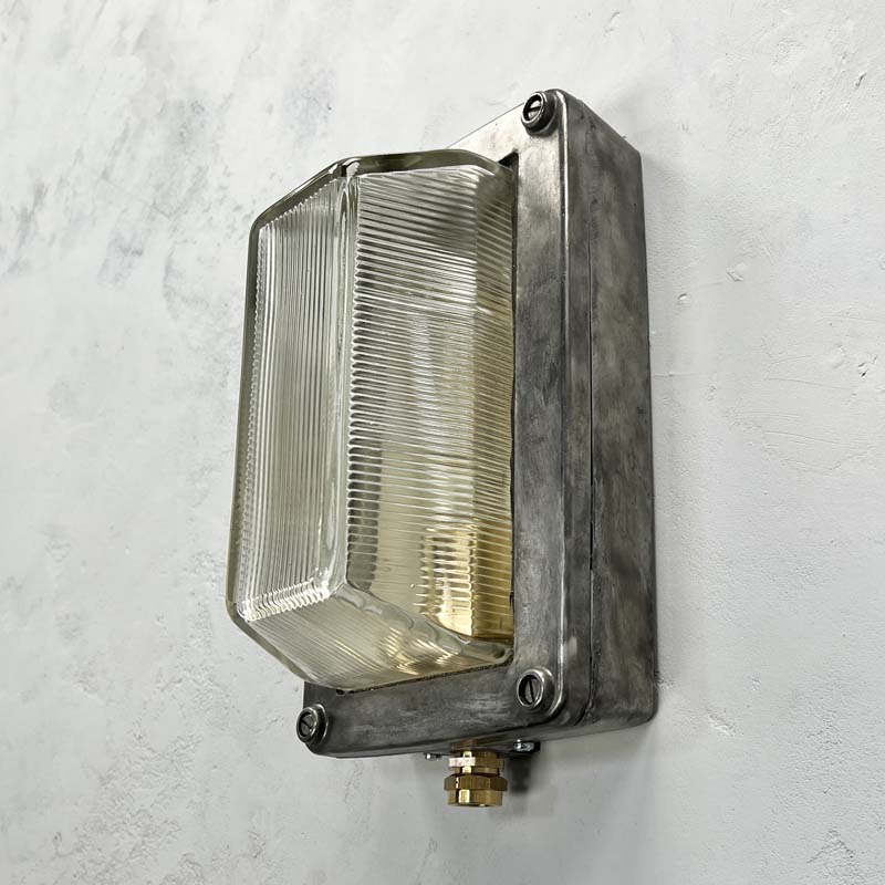 GEC Aluminium Bulkhead | Reclaimed & Restored Lighting– Loomlight